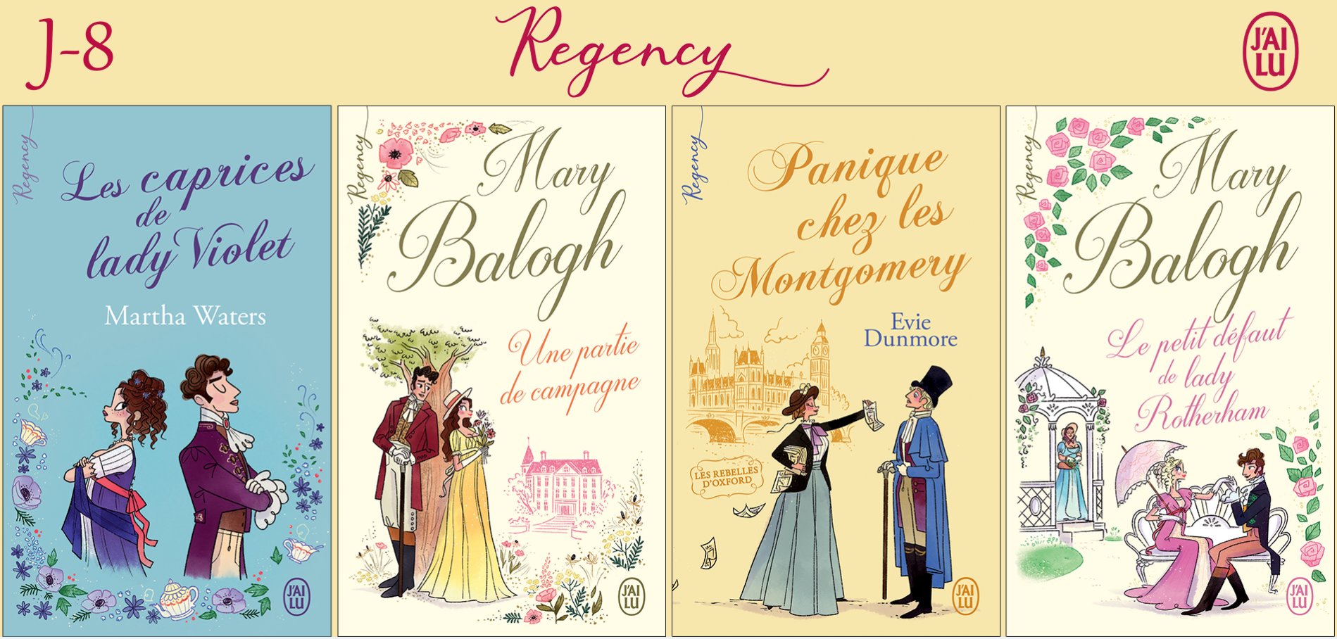 Regency : la nouvelle collection de romances historiques – A livre ouvert